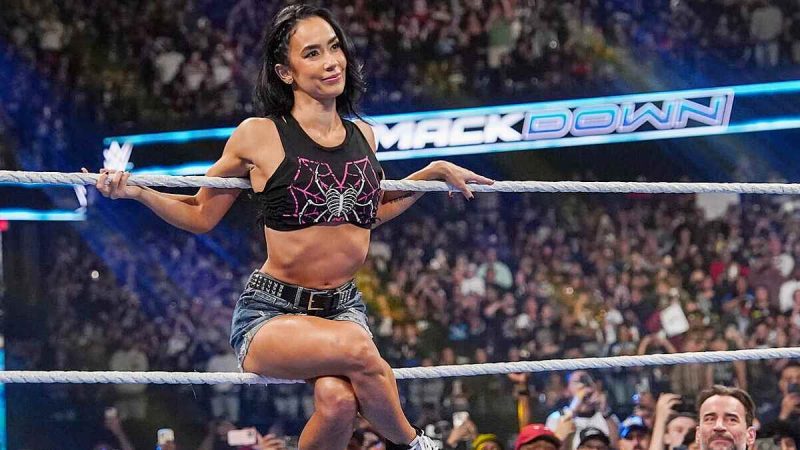 AJ Lee calls out fan to delete AI video showing himself and her kissing ...