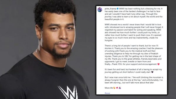 NXT developmental talent announces departure from WWE - WWE News, WWE ...