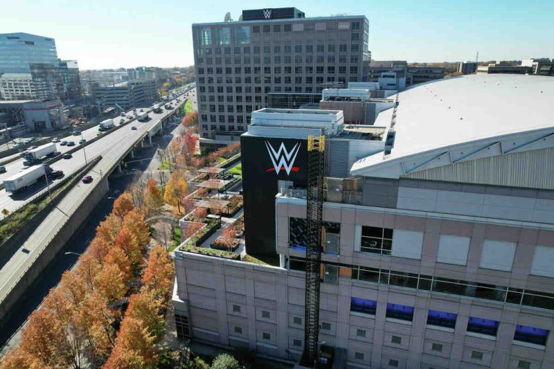 American Flag from WWE HQ building caused thousands to lose power on ...